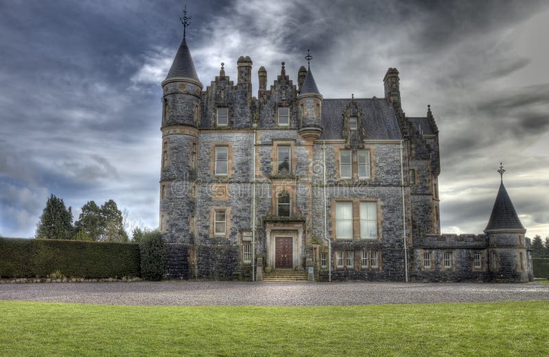 Blarney House, Ireland - Hdr Image. Stock Image - Image of fort ...