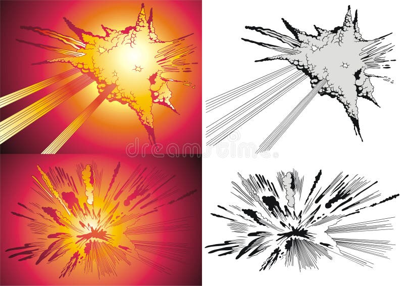 Blast stock illustration. Illustration of environment, blue - 375418