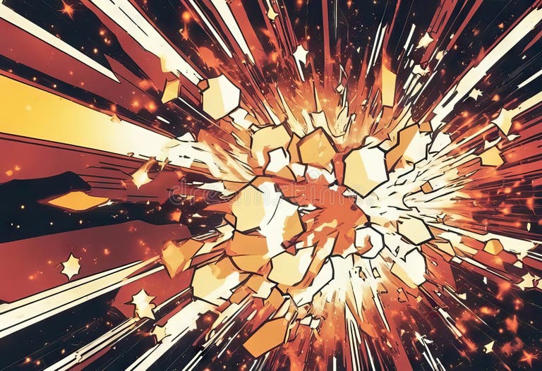 Blast Excitement Lines Background Pattern Stock IllustrationLightning ...