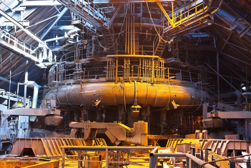 Blast furnace stock photo. Image of melting, pouring - 14989588