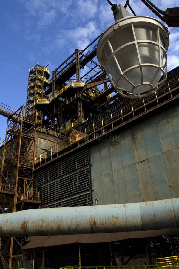 Blast furnace stock image. Image of melting, iron, employment - 29324177