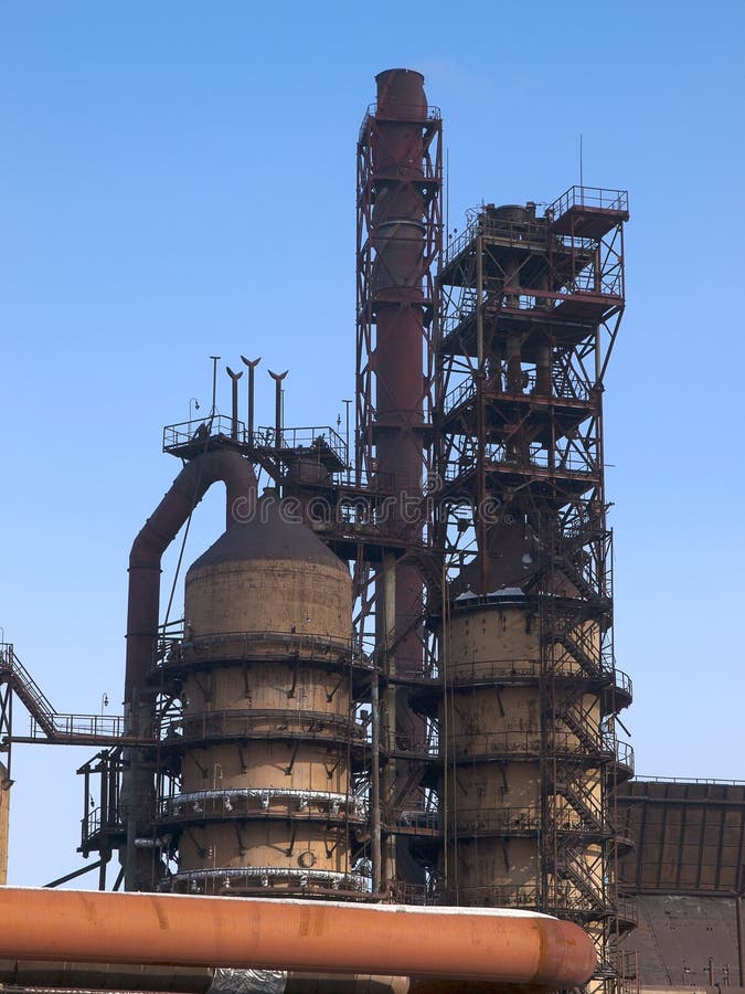 Blast furnace stock image. Image of equipment, blast - 43685513 Blast furnace stock image. Image of equipment, blast - 43685513