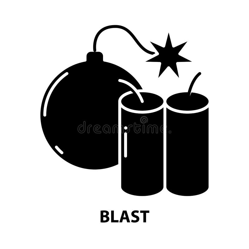Blast Icon, Linear Isolated Illustration, Thin Line Vector, Web Design ...