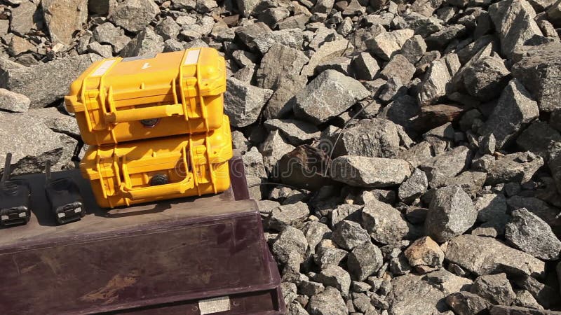 Blast in Open Cast Mining Quarry . Stock Video - Video of industry ...