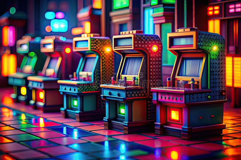 Blast from the Past Immerse Yourself in a Retro Arcade Gaming ...