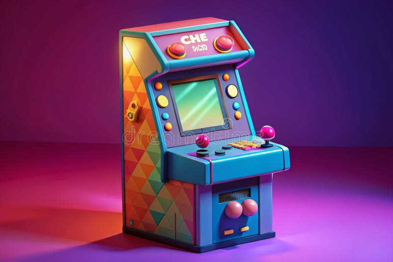 Blast from the Past a Nostalgic 80s Arcade Game Over Screen Poster for ...