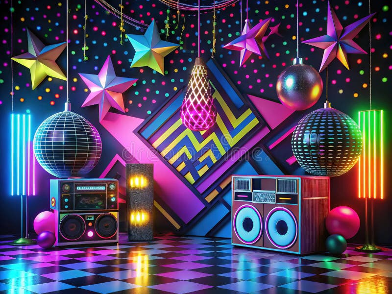 Retro Backdrop Birthday Stock Illustrations – 41,742 Retro Backdrop ...