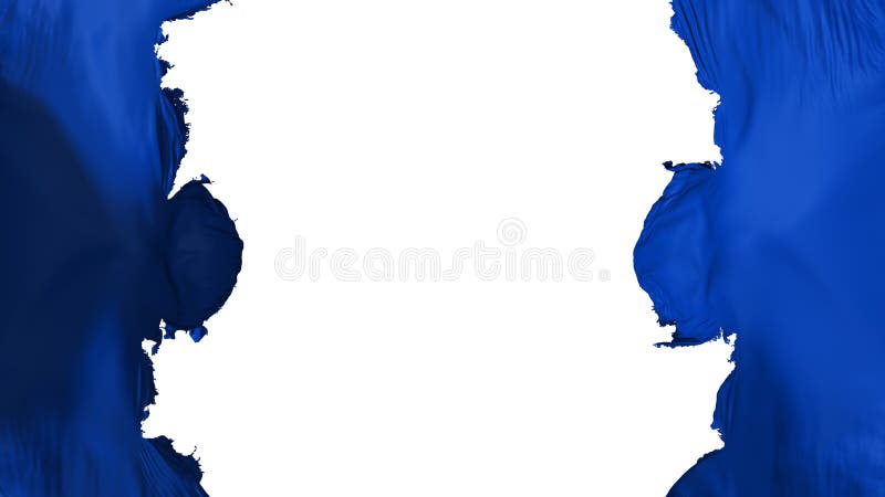 Blasted Deep Blue Color Flag Stock Illustration - Illustration of cloth ...