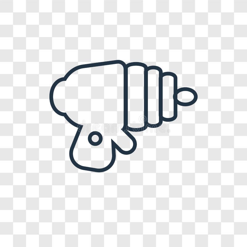 Blaster Icon Vector Isolated on White Background, Logo Concept O Stock ...