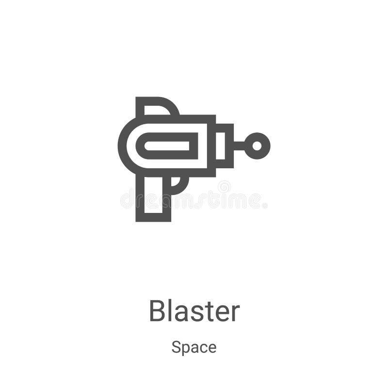 Blaster Outline Stock Illustrations – 1,000 Blaster Outline Stock ...