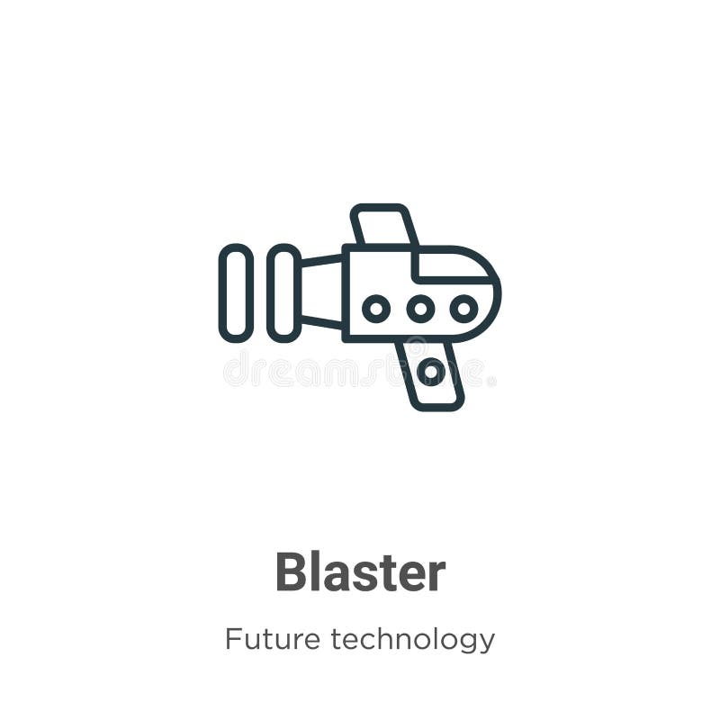 Blaster Outline Stock Illustrations – 1,183 Blaster Outline Stock ...