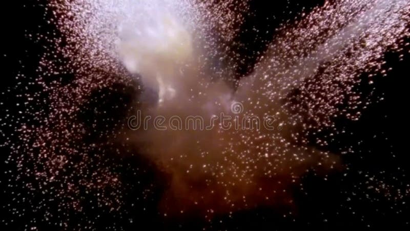Blasting with Night Background Stock Footage - Video of explosion ...