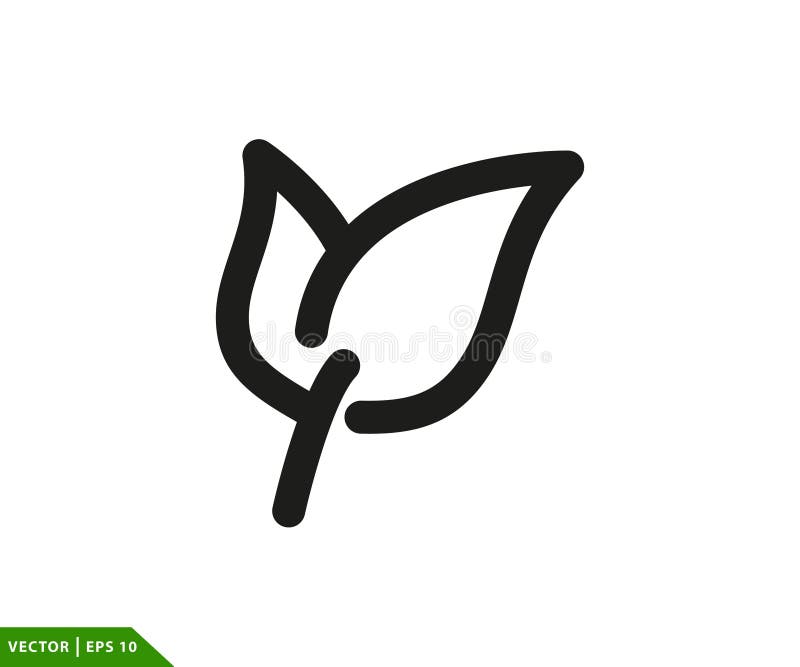 Blatt-Symbol Blatt-Symbol-Vektor Vektor Abbildung - Illustration von ...