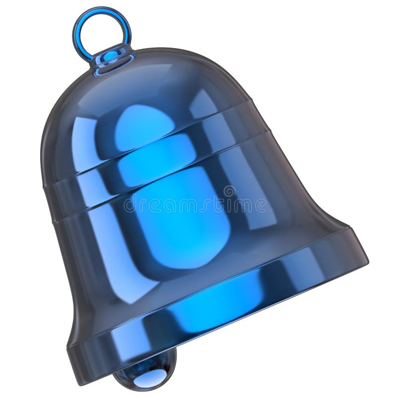 Blaue Bell stock abbildung. Illustration von freude, blau - 46889167