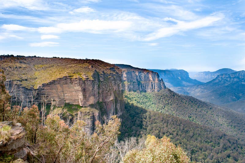Die Blauen Berge, Australien Stockfoto - Bild von sydney, szenisch ...