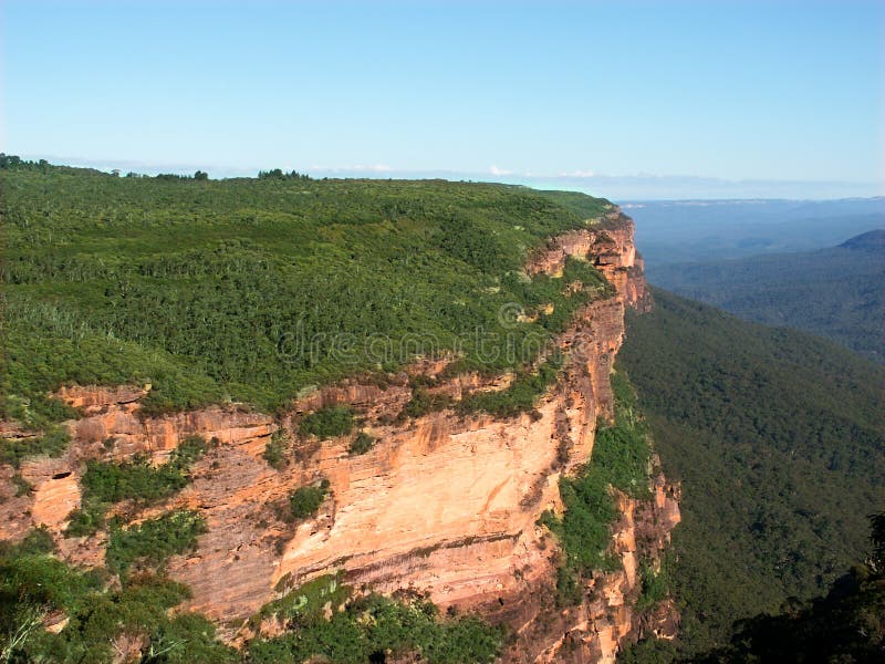 Blaue Berge - Australien stockbild. Bild von steil, ökologisch - 18730149