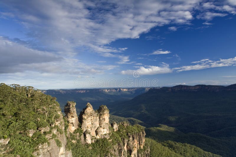 Blaue Berge, NSW, Australien Stockfoto - Bild von städtisch, berge: 4825340