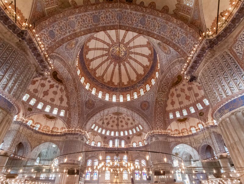 Blaue Moschee in Istanbul stockbild. Bild von reise, ahmed - 72883735