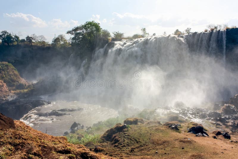 Der blaue Nil stockfoto. Bild von afrika, reisen, tana - 39802396