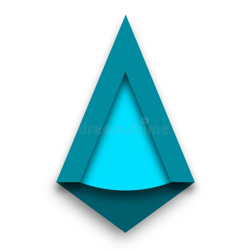 Blauer Moderner Indischer Tipi Logo Design Vector Vektor Abbildung ...