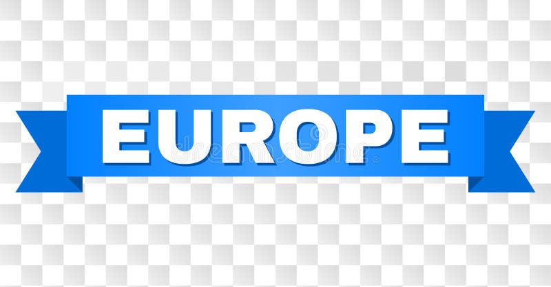 Europa Als Text 3d Mit Euflag Im Hintergrund Stock Abbildung ...