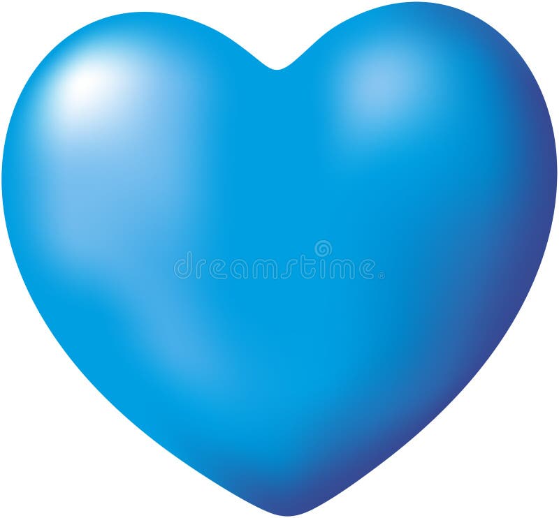 Blauw Hart Stock Illustrations, Vectors, & Clipart – (101,040 Stock ...