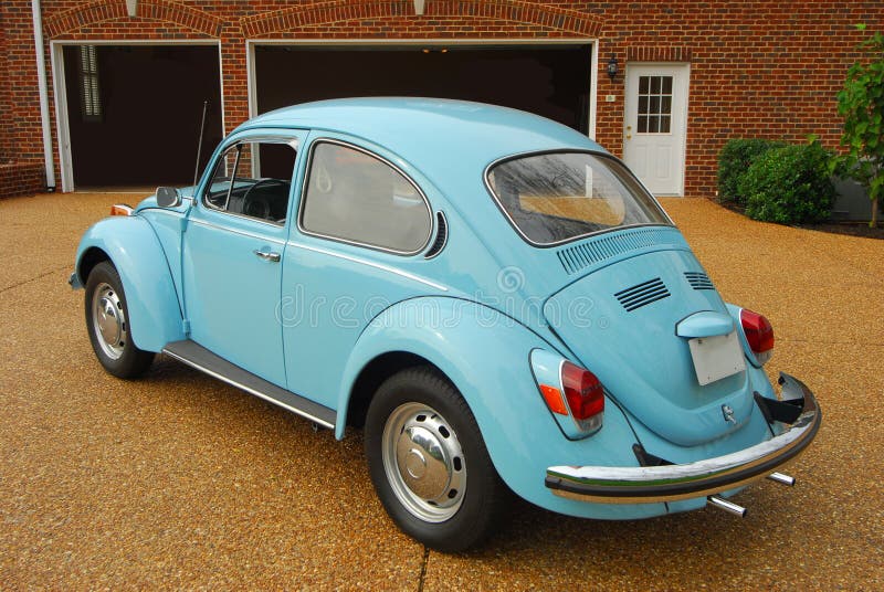 Blauwe Auto 03 stock foto. Image of retro, antiquiteit - 3537474