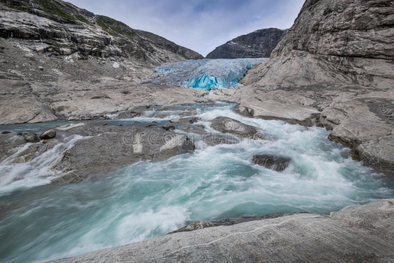 Nigardsbreen is Een Gletsjer in Noorwegen Redactionele Stock Foto ...