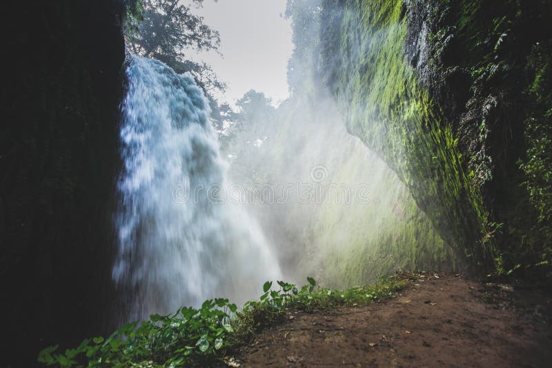 Blawan waterfall stock photo. Image of background, magic - 14621502