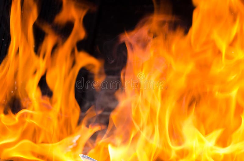 Blaze fire from flame. stock photo. Image of wild, hell - 59728888