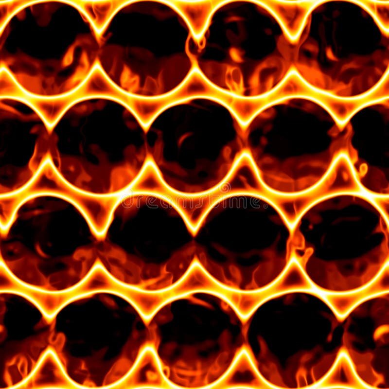 Blaze Fire Flame Texture Background. High-resolution Seamless Polygonal ...