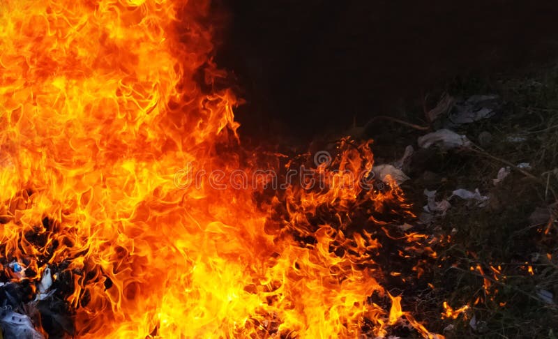 Detail fire blaze stock image. Image of fireplace, burn - 7425729
