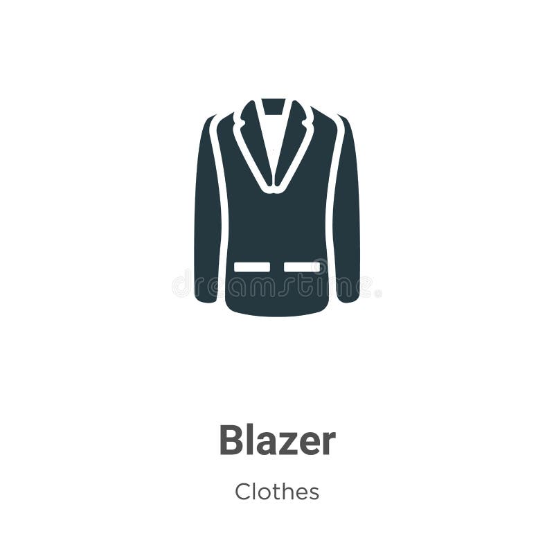 Blazer Icon in Filled, Thin Line, Outline and Stroke Style. Vector ...