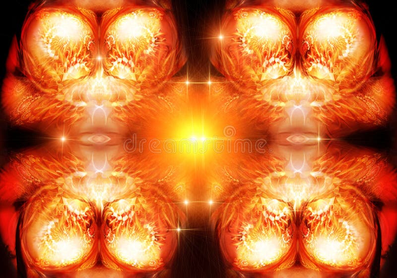 Blazing background stock illustration. Illustration of danger - 11960893