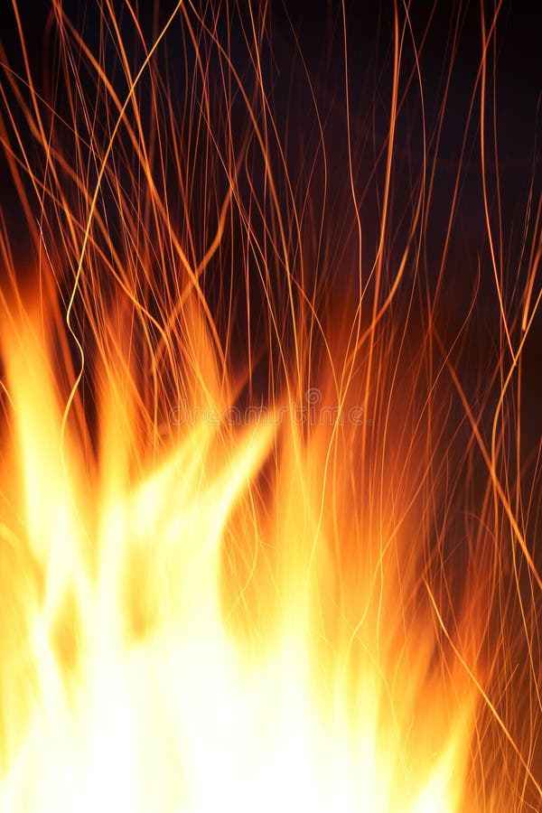 Blazing Fire Abstract Background Stock Image - Image of danger, blaze ...