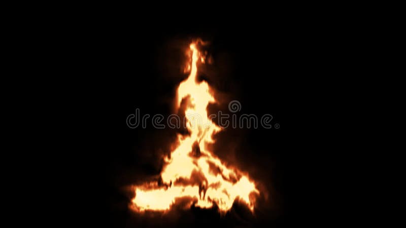 Blazing Fire in the Fireplace Green Screen Background Stock Footage ...