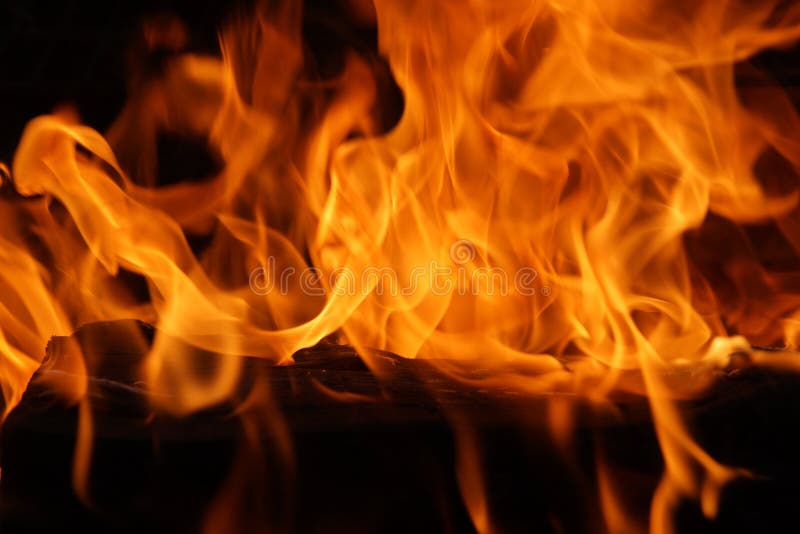 Blazing fire and flames stock photo. Image of cozy, burning - 36216096
