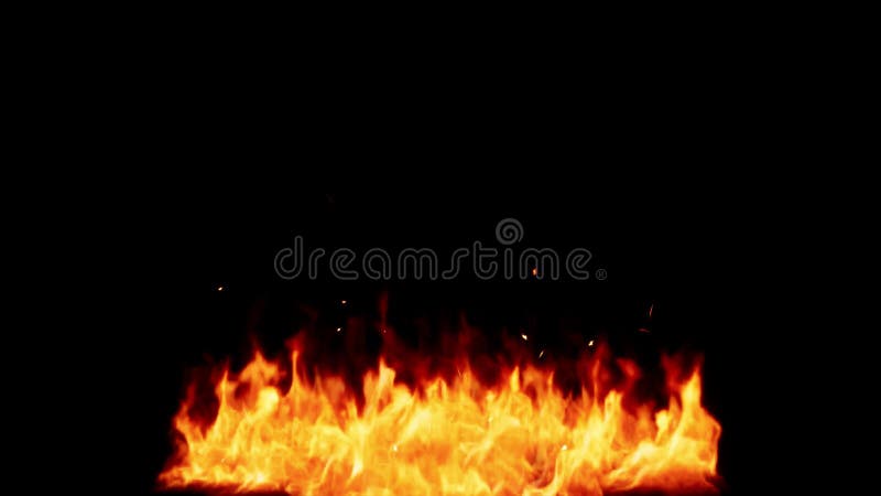 Blazing Flame with Fire Effects with Alpha Channel Transparent ...