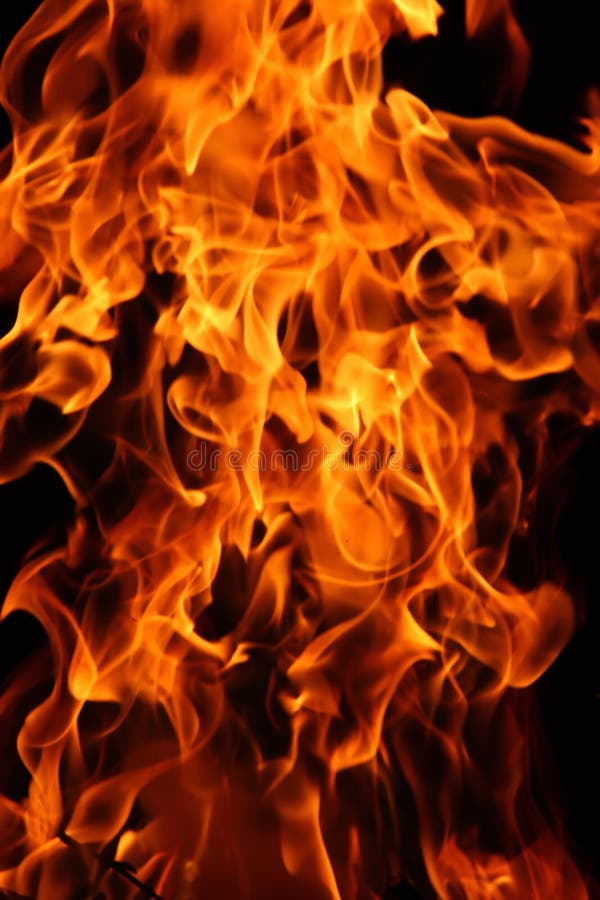 Blazing Flames As a Background Stock Photo - Image of firewood, heat ...