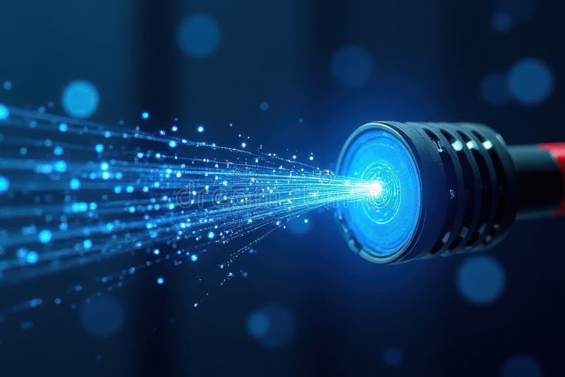 Blazing Internet Speeds for Efficient Access Stock Illustration ...