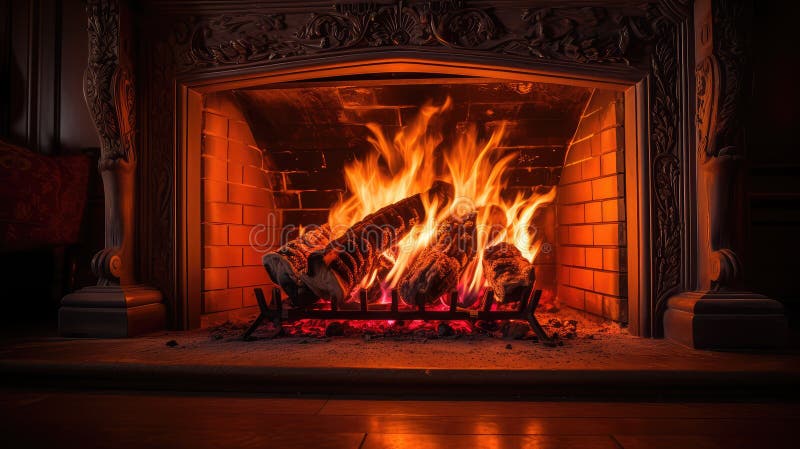 Glow Light Shadow Dance Blazing Red Fire Ai Stock Illustrations – 3 ...