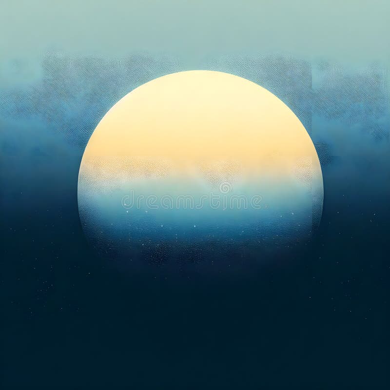 Blazing Sunset. stock illustration. Illustration of dramatic - 323717327