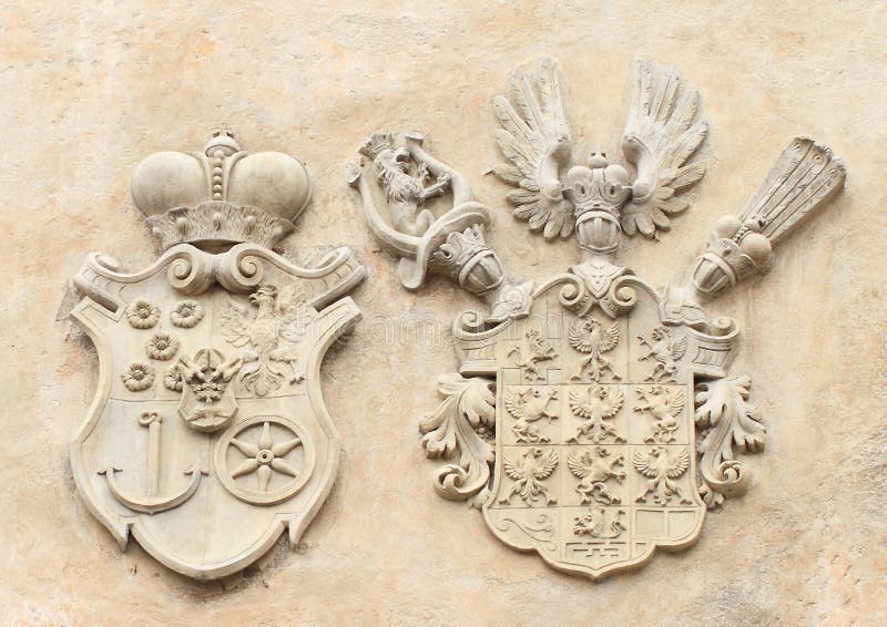 Blazons stock photo. Image of noble, blazons, escutcheons - 36331960