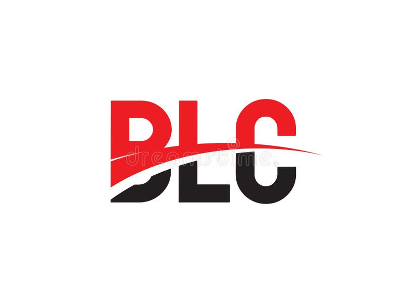 BLC Letter Initial Logo Design Vector Illustration Stock Vector ...