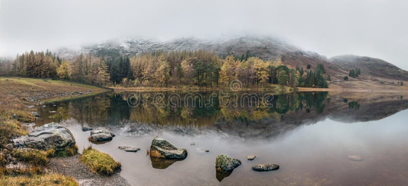 Blea Reflection stock image. Image of beauty, mirror - 28732697