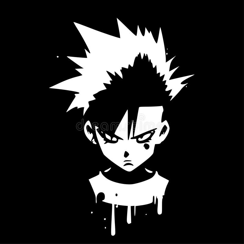 Bleach Effect - Minimalist and Flat Logo - Vector Illustration Stock ...