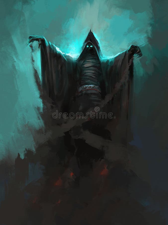 Bleach is Performing Magic. Stock Illustration - Illustration of magic ...