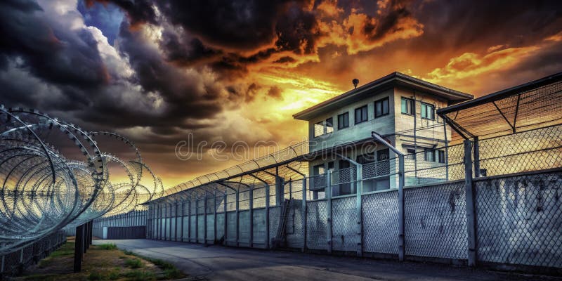 A Bleak Landscape of Confinement Dramatic Prison Photography Captures ...