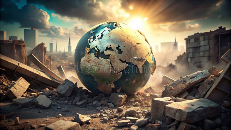 A Bleak Landscape of Global Devastation the Aftermath of War ...