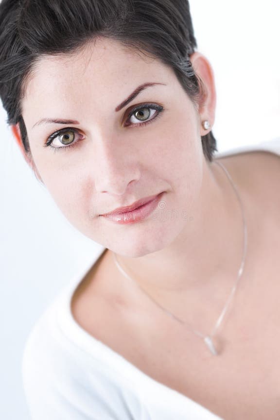 Bleak smile stock photo. Image of adult, attractive, person - 1049764